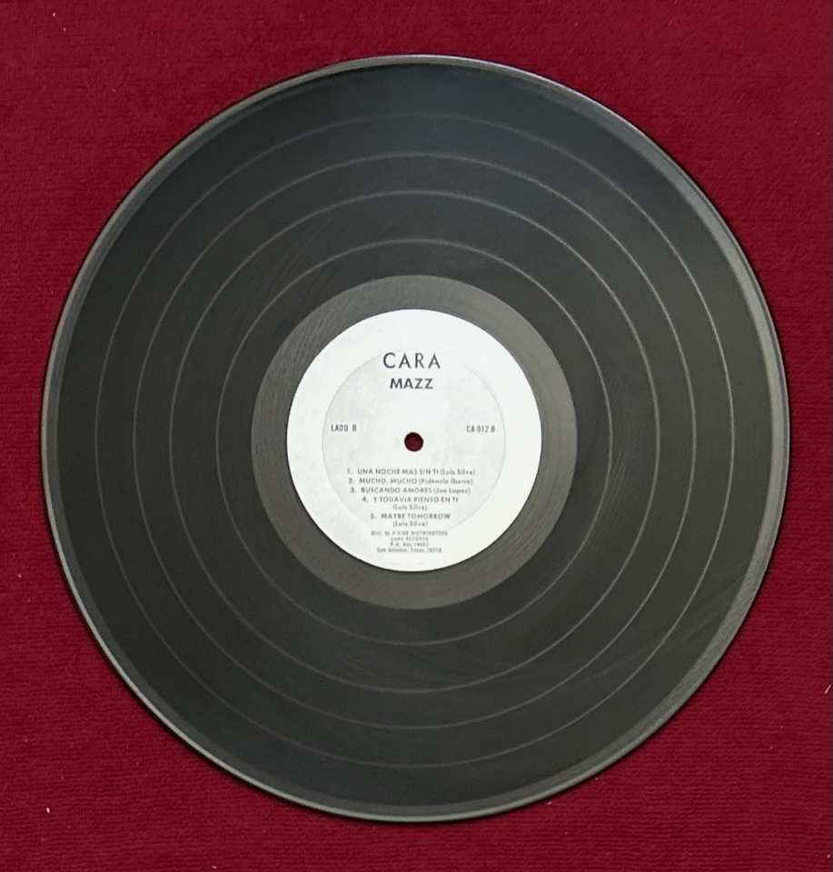 MAZZ- "EL" -1979-CARA RECORDS 012-EARLY EARLY TEJANO-PURO TEJANO VG+ ...