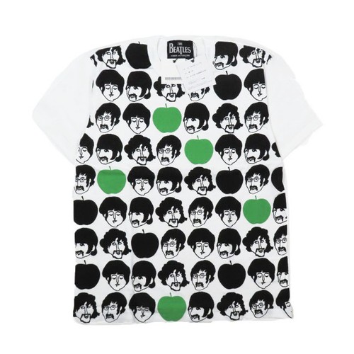 Comme des Garcons The Beatles CDG Member Apple Illustration T Shirt Cut ...