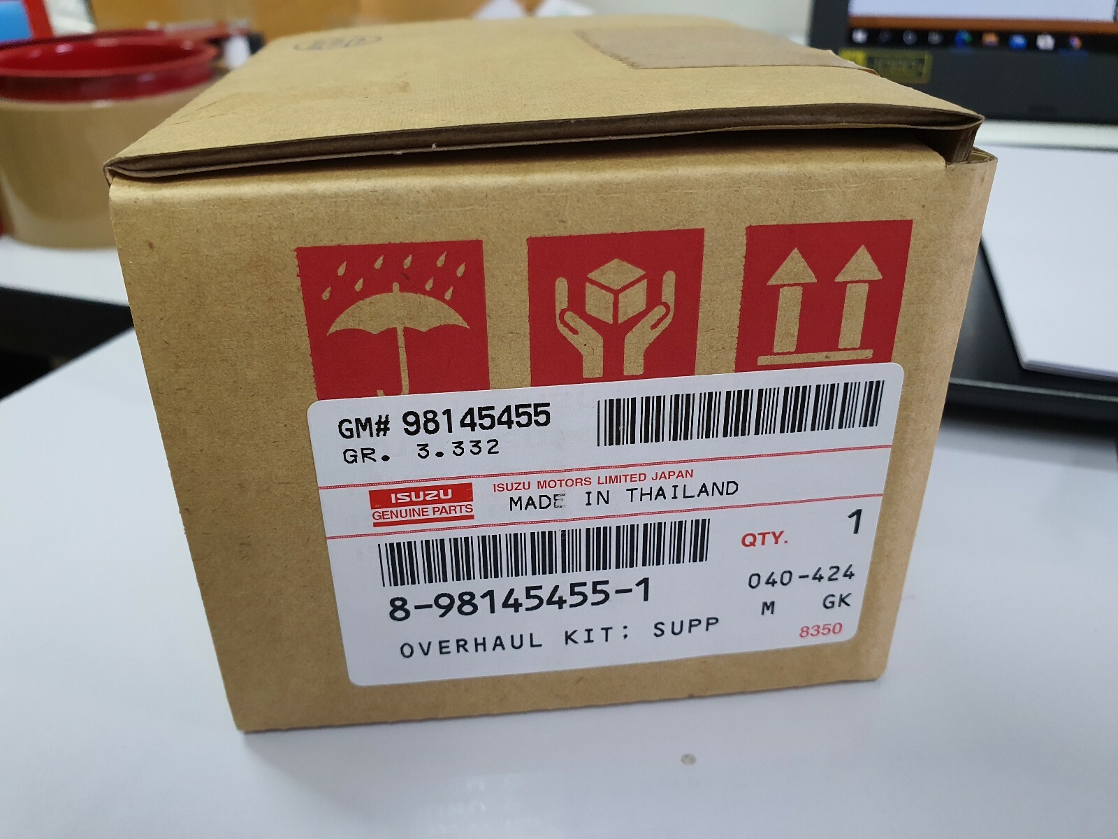GENUINE ISUZU D-MAX 2005-2011 SUCTION CONTROL VALVE SCV PART NO 8 ...