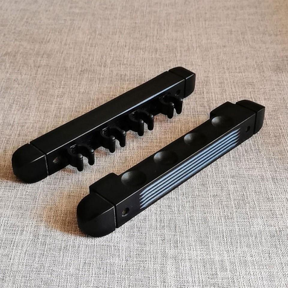 6 Pool Billiard Cue Rack Table Sticks Cue Clips Pool Balls Holder GX ...