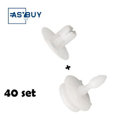 40 set Door Trim Panel Retainer Clips for Chrysler Dodge Jeep Plymouth ...