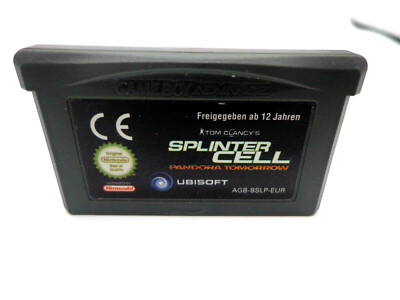 GameBoy Advance Spiel - Tom Clancy´s Splinter Cell: Pandora Tomorrow ...
