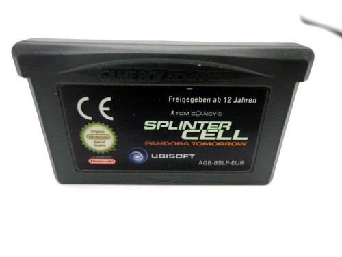 GameBoy Advance Spiel - Tom Clancy´s Splinter Cell: Pandora Tomorrow ...