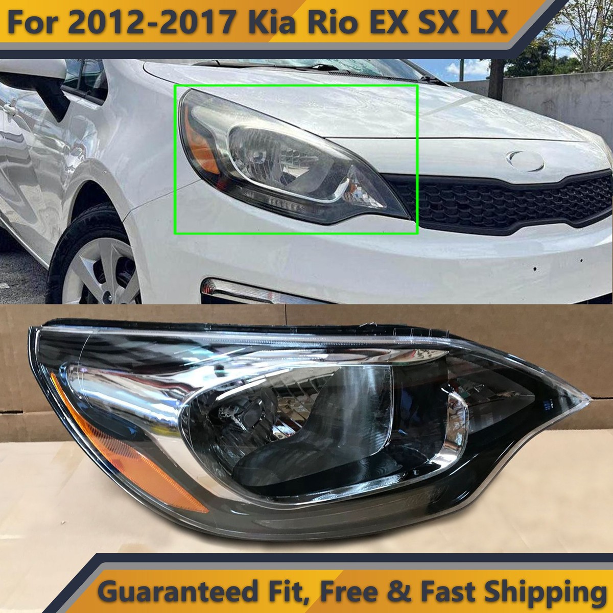 Kia Headlamp Replacement