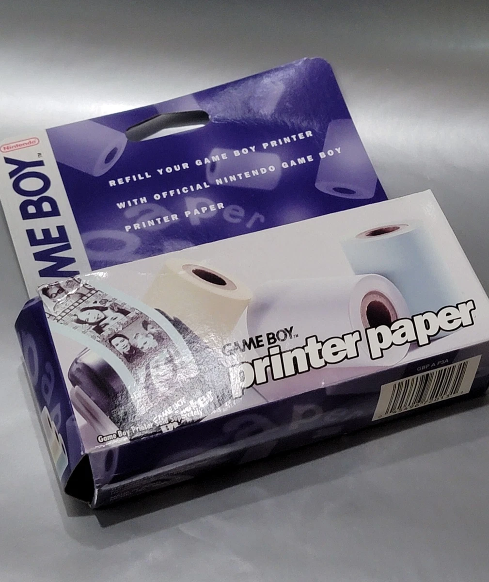 Papel Para Impressora Game Boy This Is The Paper I Use For My Game Boy