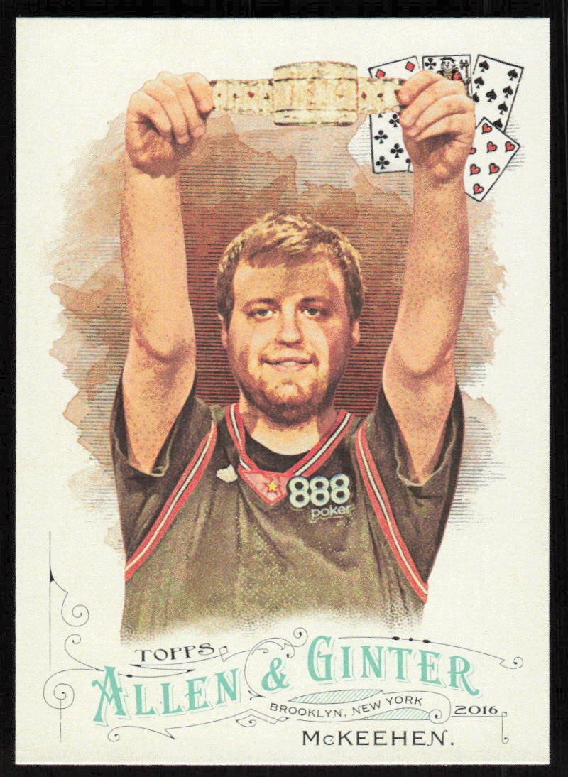 2016 Topps Allen & Ginter #158 Joe McKeehen - FREE SHIP | eBay