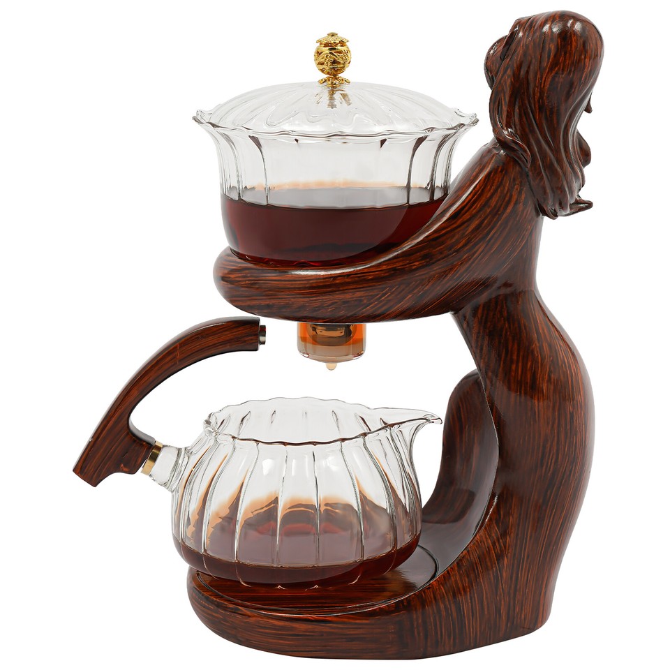 Teapot Set Semi Automatic Tea Set Tea Set with 6 Small Cups Coffee Set ...