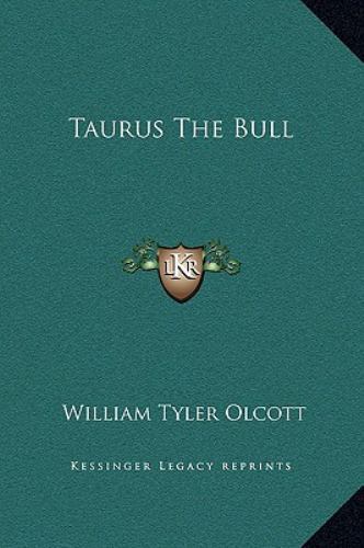Taurus the Bull by William Tyler Olcott (2010, Hardcover) for sale ...