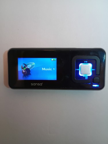 SanDisk Sansa c250 (2GB) MP3 Player Black. Works perfect, good ...