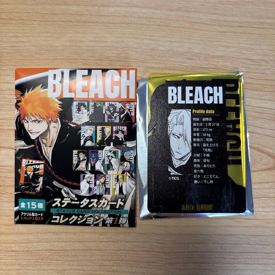 BLEACH Jump Shop Stickers Card Collection | eBay