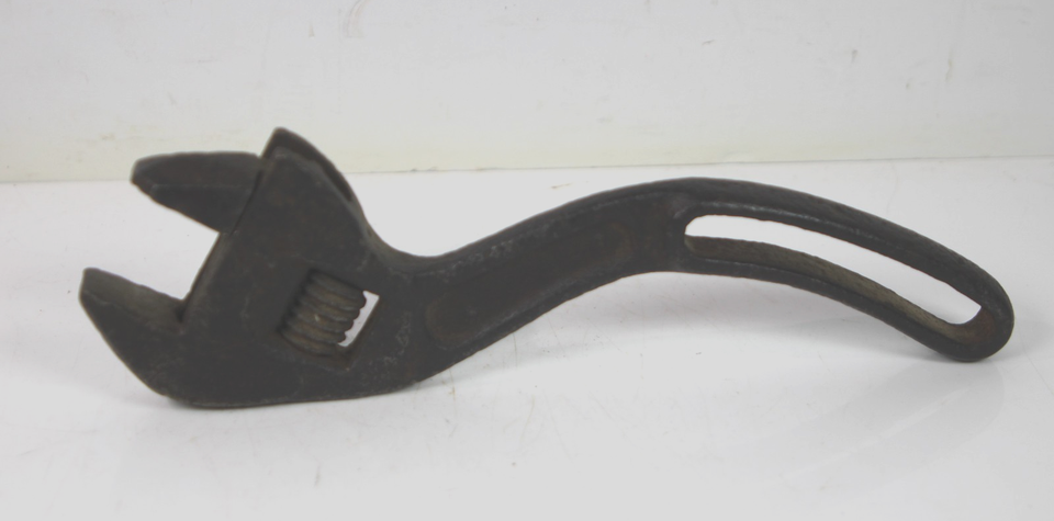 Antique Primitive Hand Forged Adjustable Wrench Inv#JK111 | eBay
