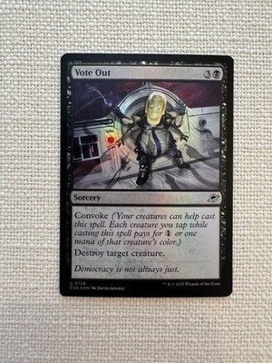 Vote Out Foil U0126 Edge of Eternities MTG Magic the Gathering NM | eBay