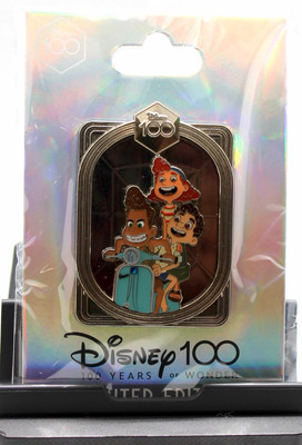 Disney Luca DEC Pin Celebrating 100 Years D100 Pin Luca Juliana Alberto ...