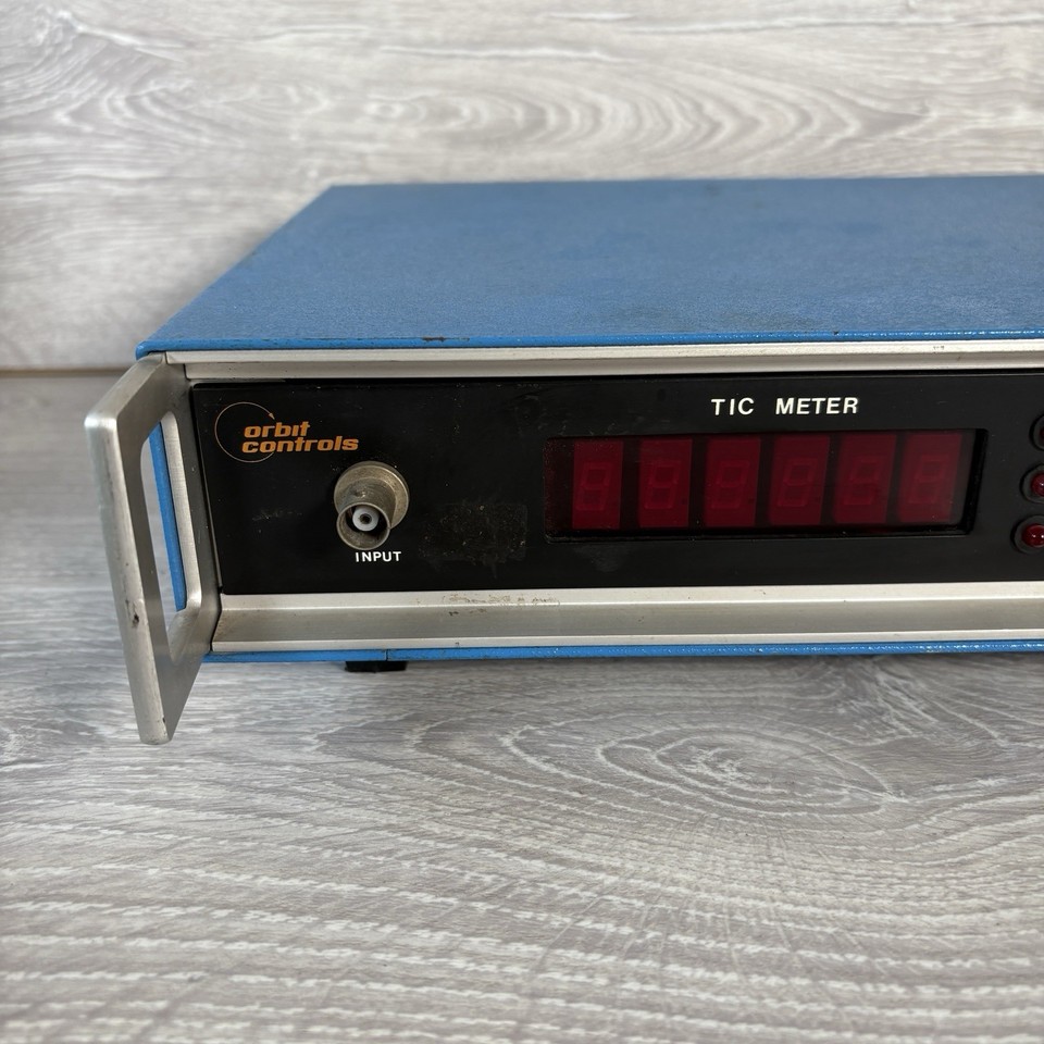 Orbit Controls Tic Meter Vintage Amateur Radio Equipment Power Tested ...