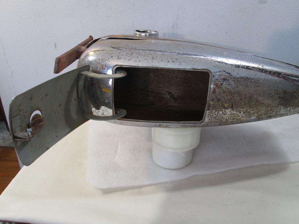 1947-1948 Vintage Marman Twin motorcycle bicycle fuel tanks, RARE!!! | eBay