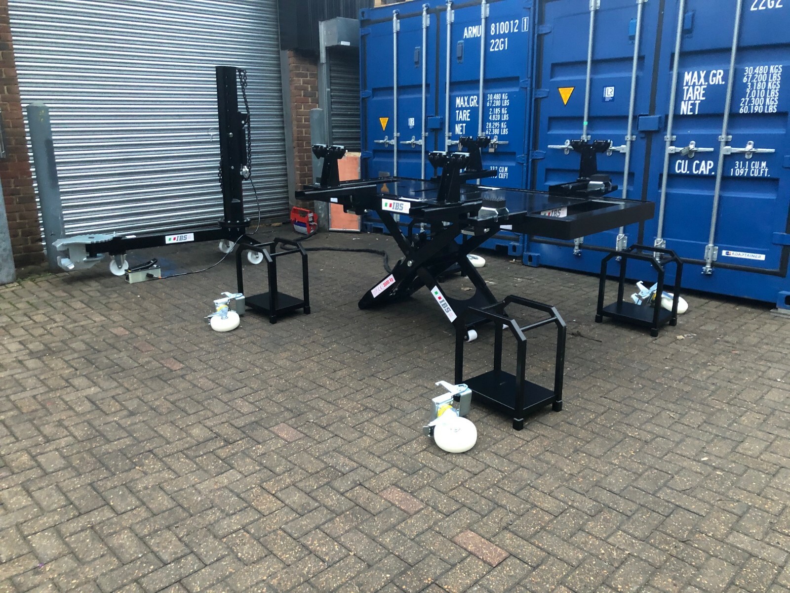 IBS-5330M Mobile quick pull jig - with scissor lift [£6950 + vat] | eBay UK