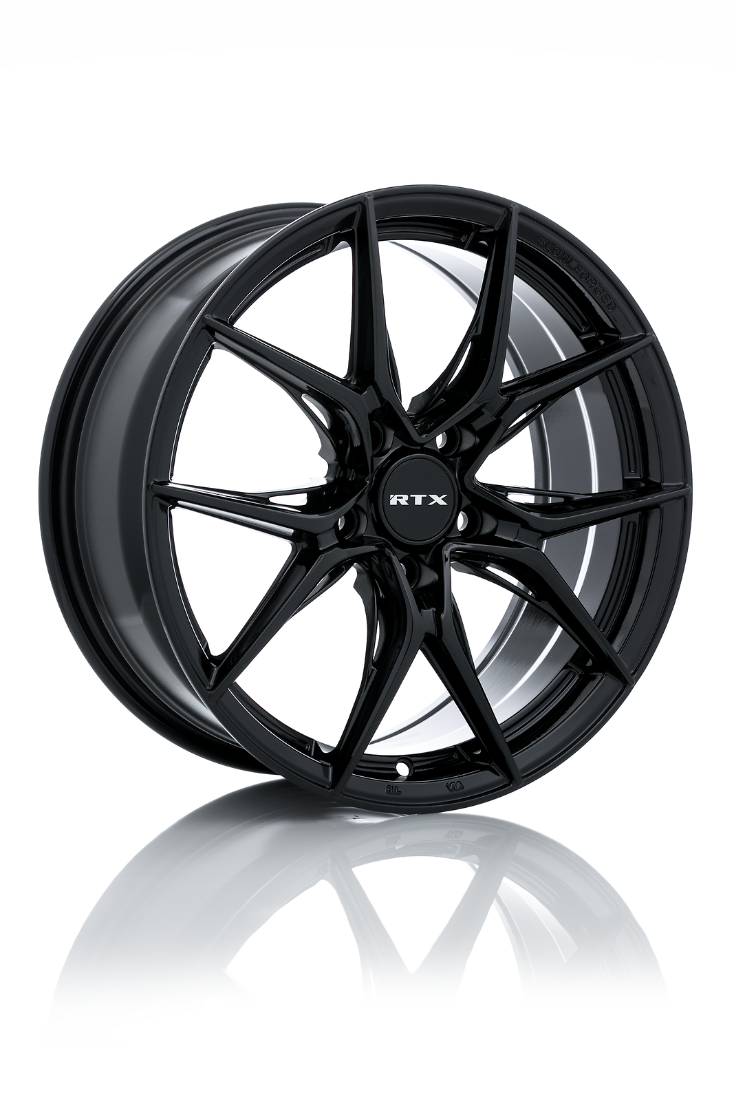 RTX Slick 7.5x17 Gloss Black Rim for sale online | eBay