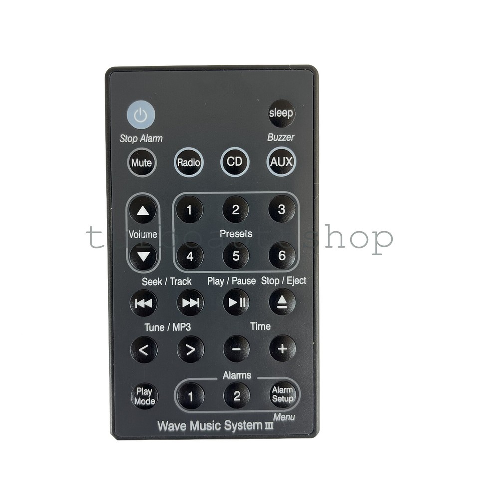 For Bose Wave Music System II III Remote Control AWRCC1 AWRCC2 AWRCC3 ...