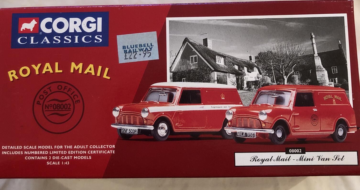 Corgi Classics Royal Mail Mini Van Set 08002 for sale online | eBay