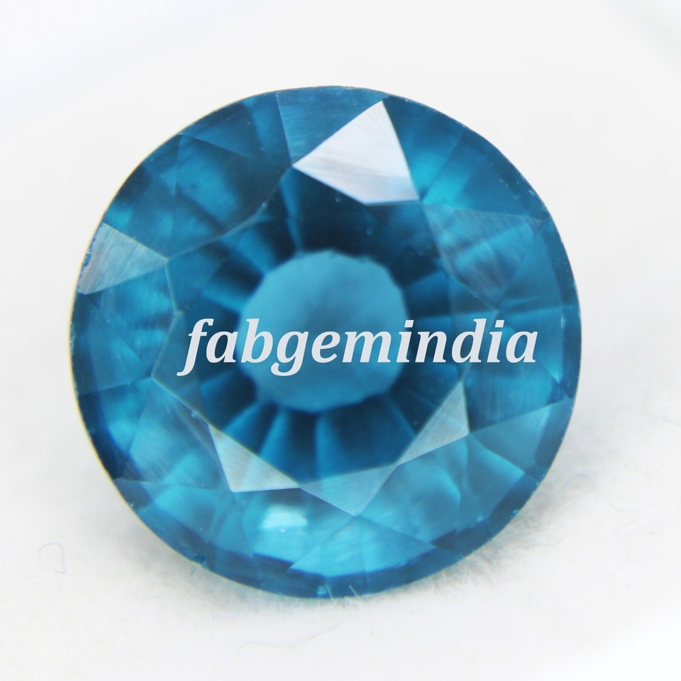 9.95 Ct Natural Paraiba Tourmaline Round Cut Certified Loose Gemstones ...