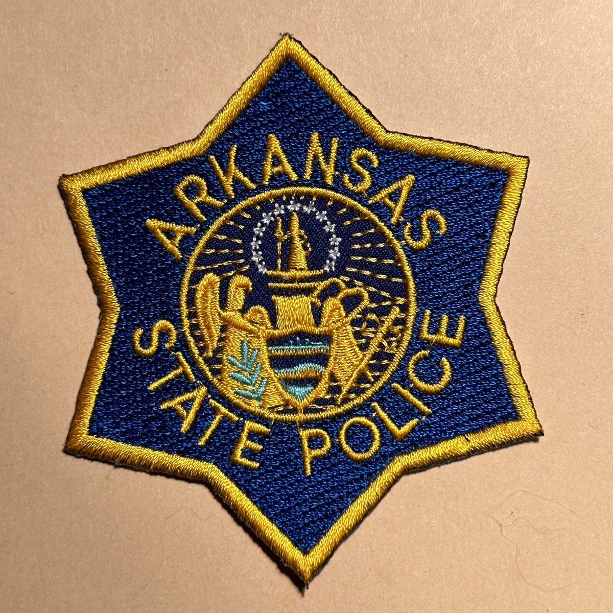 Arkansas State Police Logo Plate, Arkansas State Police License