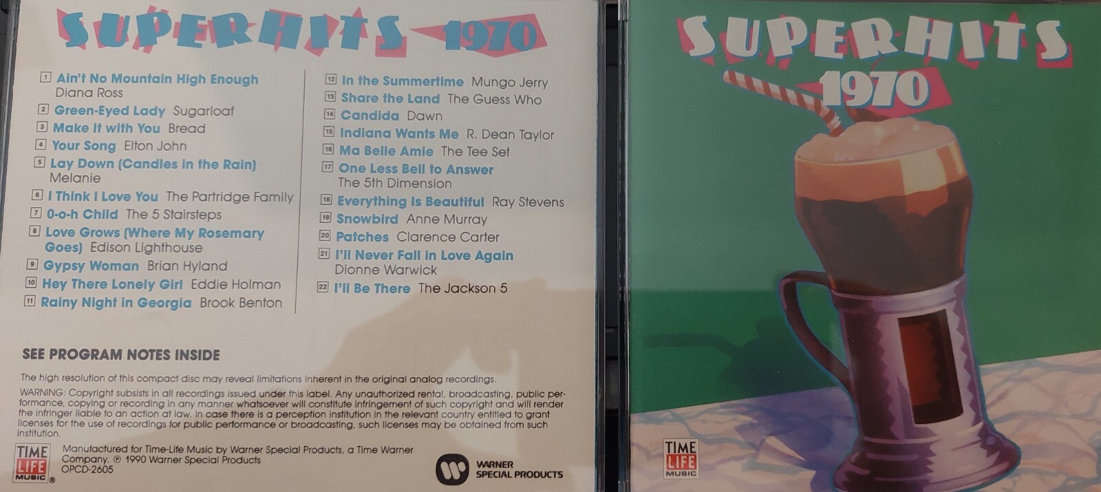 Time-Life Music Superhits 1970 CD | eBay
