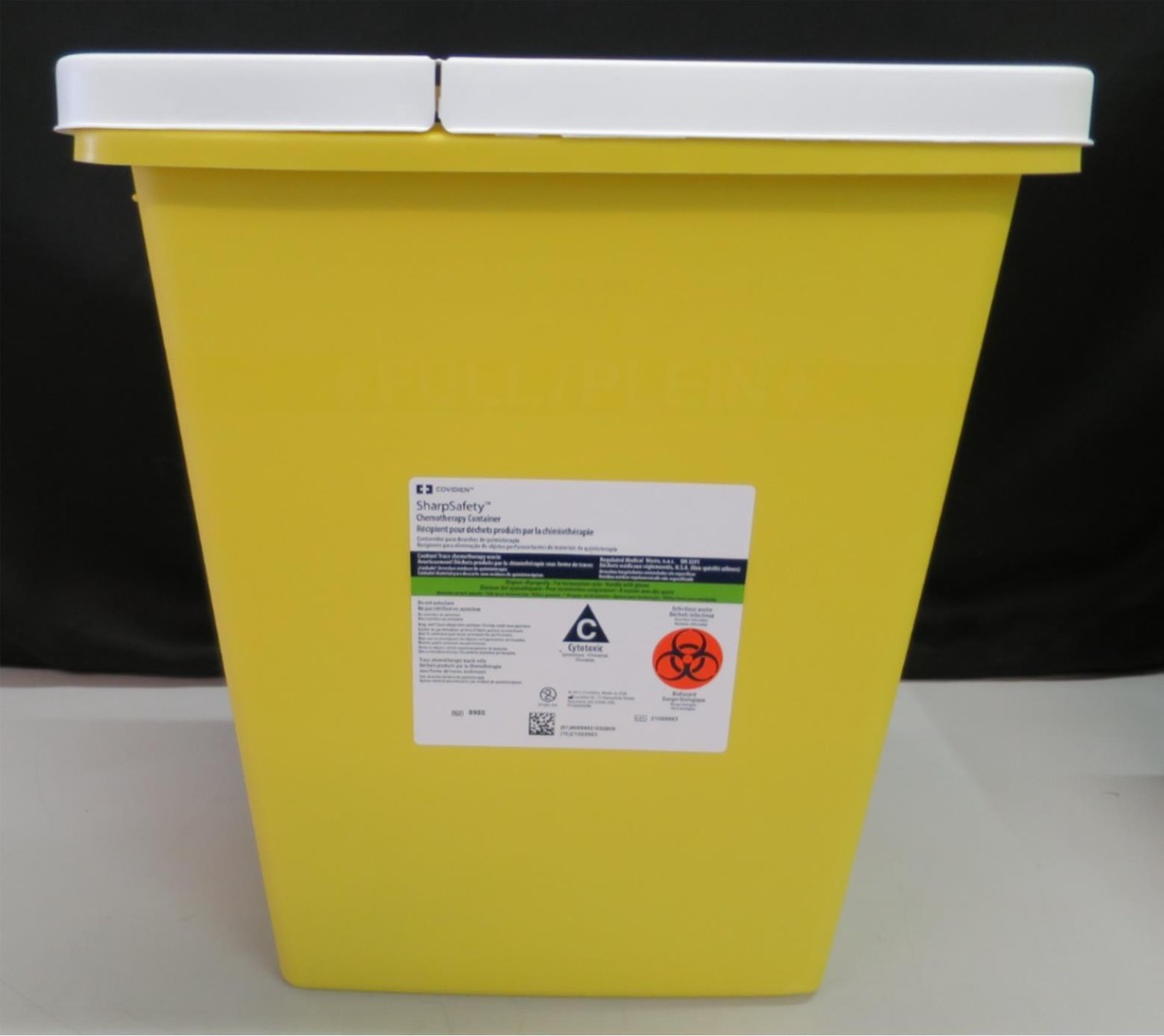 Yellow Chemotherapy Waste Bins