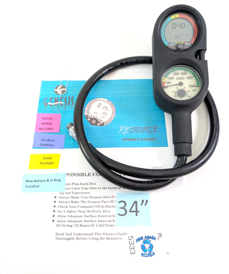 Genesis / Sherwood Risorsa Computer Da Immersione Console SPG 2 O 3 ...