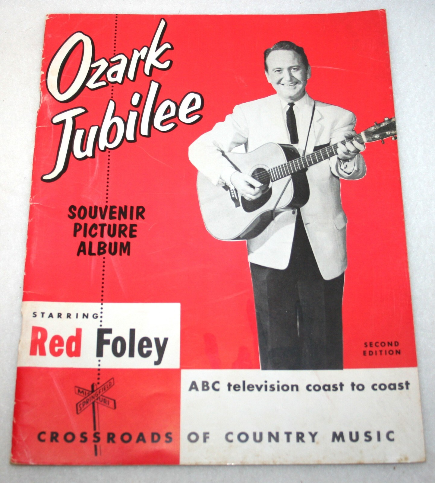 1956 Red Foley OZARK JUBILEE Country Music ABC TV Show Souvenir Picture ...