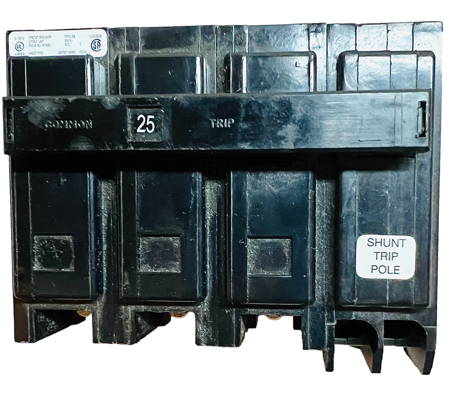 Eaton USD BAB3025HS Miniature Circuit Breakers (MCBs) BA 3P 25A 120 ...