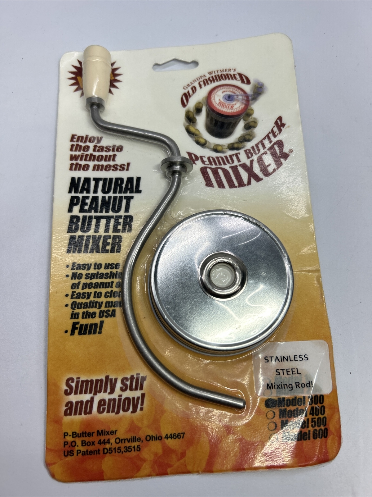 Grandpa Witmer’s Old Fashioned Mess-Free Nut Butter and Natural Peanut ...