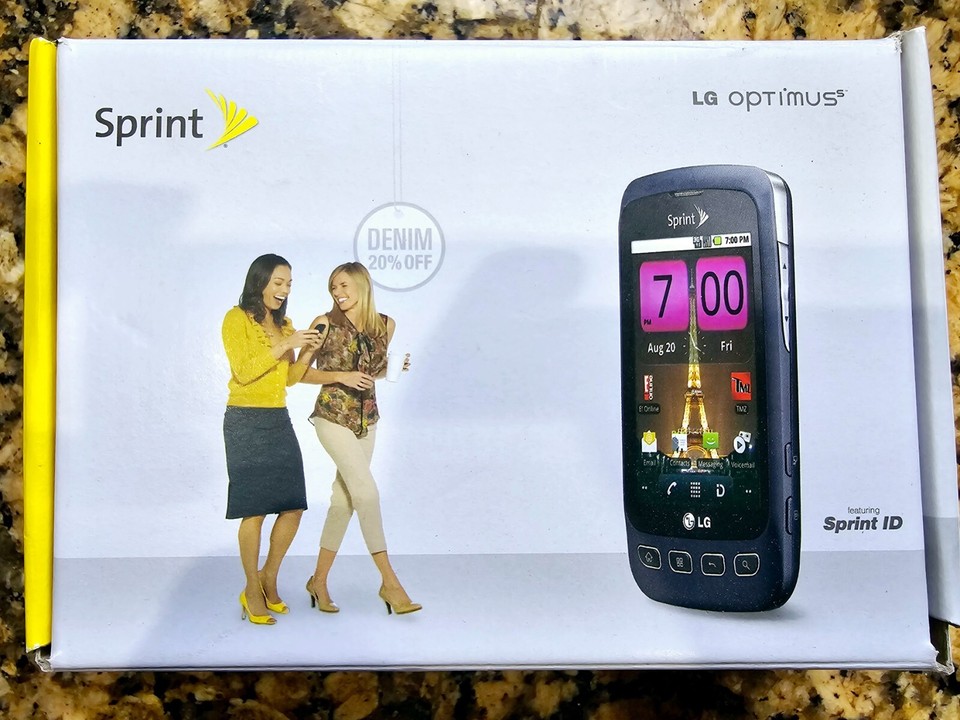 LG Optimus S - Black (Sprint) (Single SIM) 678277052222| eBay