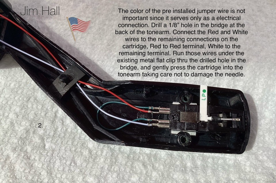 RCA Victor 45EY2 Flip Over 2 Needle Cartridge For All RP190 Record ...