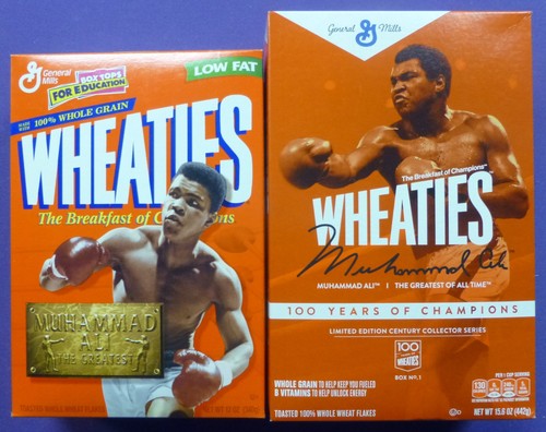 2 - VINTAGE - MUHAMMAD ALI - BOXING - WHEATIES UNOPENED CEREAL BOXES | eBay