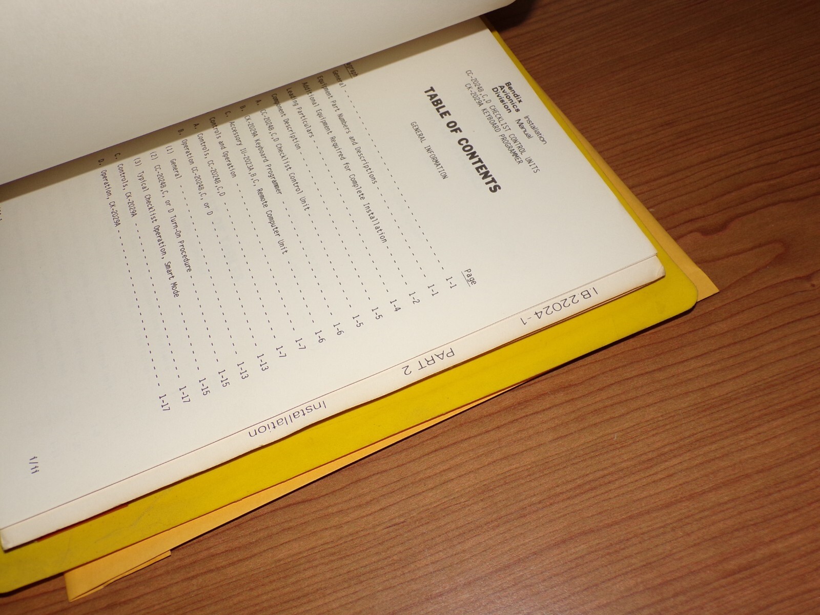 Bendix King Autopilot Manuals FCS-810 FCS-870 IU-2023A CC-2024A RDR-160 ...