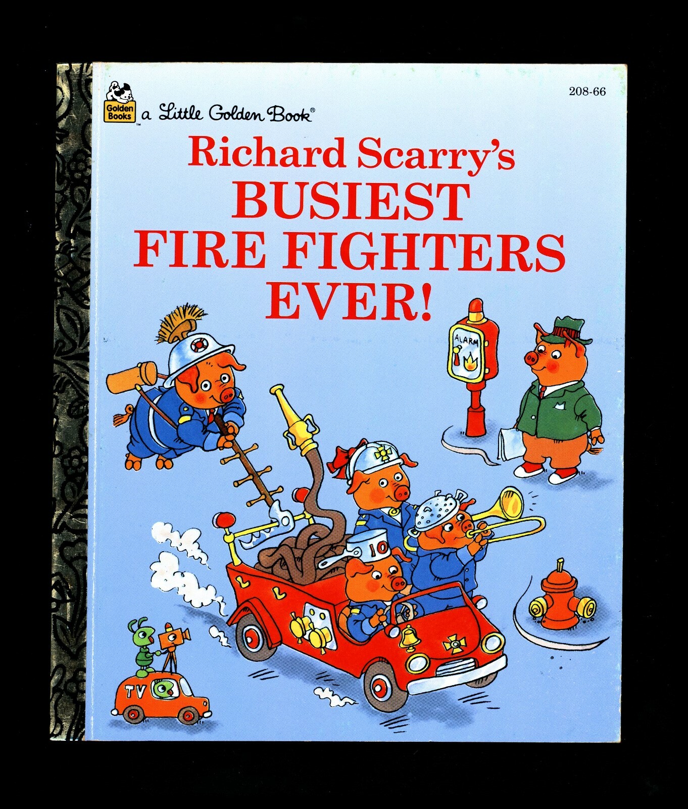 "Busiest Firefighters Ever" Richard Scarry's Little Golden Book ...