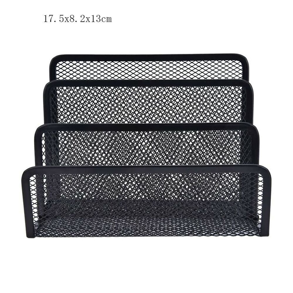 Card Shelf Letter Paper Holder Mesh Storage Box Mesh Tray File Storage ...