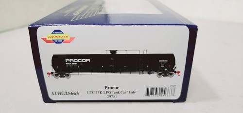 Procor UTC 33K Gal LPG Railroad Tank Car Late 29751 Athearn Genesis ...