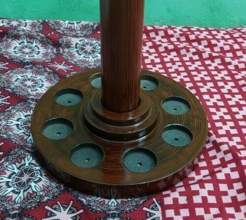 Handmade Wooden carved cane stand Holder Home Decor Walking Stick ...