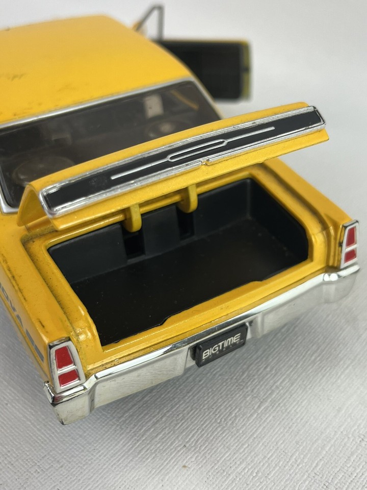 Jada Chevy Nova Yellow Bigtime Muscle Metallic 1967 SS 1/24 Car Model ...