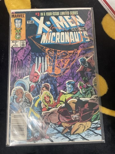 X Men And The Micronauts #3 1983 Marvel Comics 71486023678| eBay