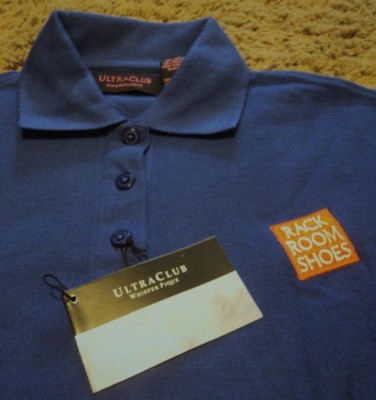 NEW ~ Ladies ~ RACK ROOM SHOES ~ Uniform Employee Work Polo Shirt ~ XS ...