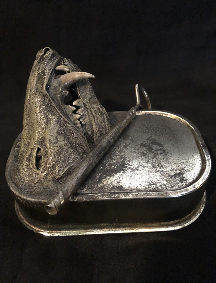 Taxidermy Sideshow Gaff “Canned Opossum” Horror Oddity Curiosity Weird ...