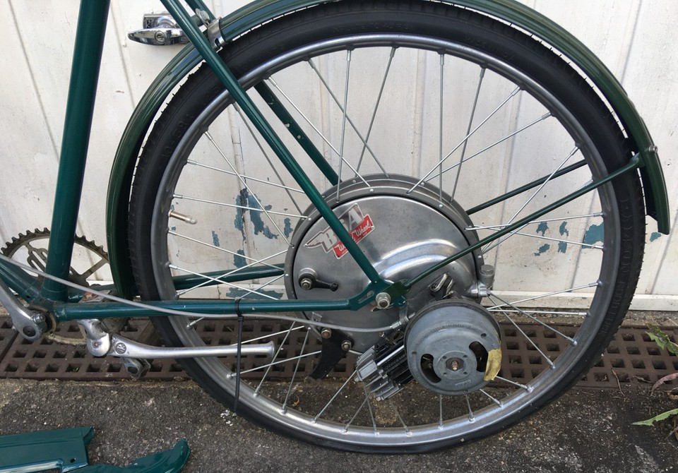 BSA Winged Wheel, Unfinished Restoration Project, 1950's Autocycle ...