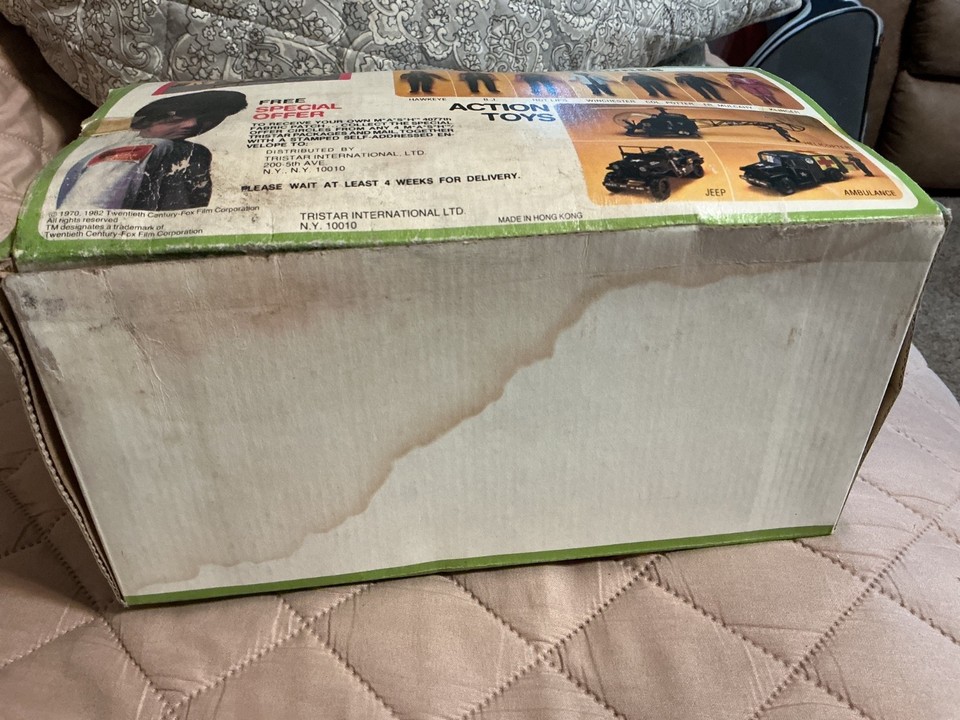 M*A*S*H 4077 JEEP G.I. FIGURE NEW ( box is not in great shape) | eBay