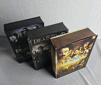 Deadwood: The Complete Series - Seasons 1, 2 & 3 DVD Sets - HBO Box ...