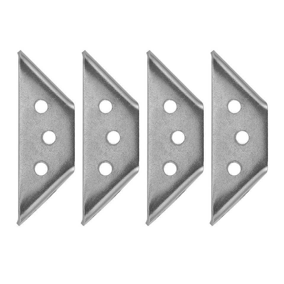 8 PACK Angle Corner Brackets For Wood Corner Brackets Triangle Bracket ...