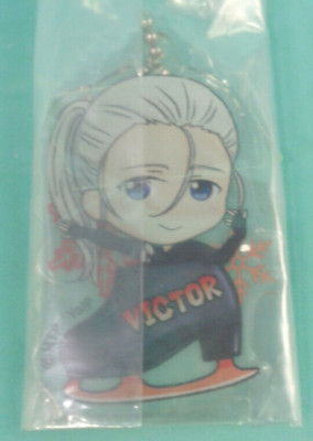 Victor Nikiforov Acrylic Keychain Strap Figure Mascot Anime Manga Yuri ...