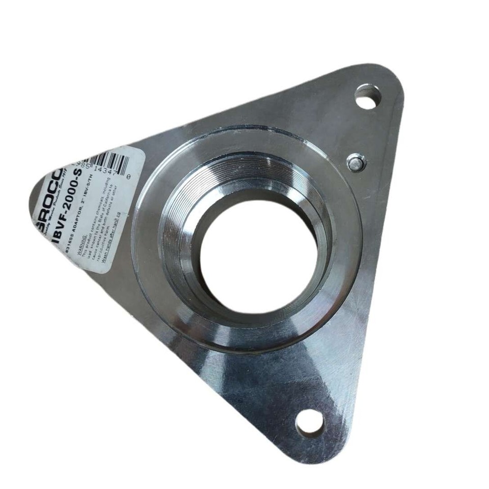 GROCO 2" #316 Stainless Steel NPS to NPT Flange Adapter | eBay