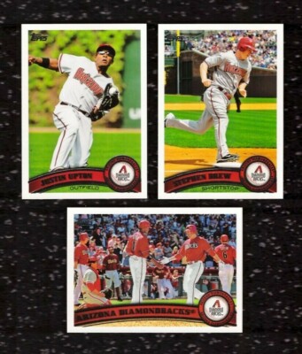 2011 Topps (Series 1 & 2) ARIZONA DIAMONDBACKS Team Set | eBay